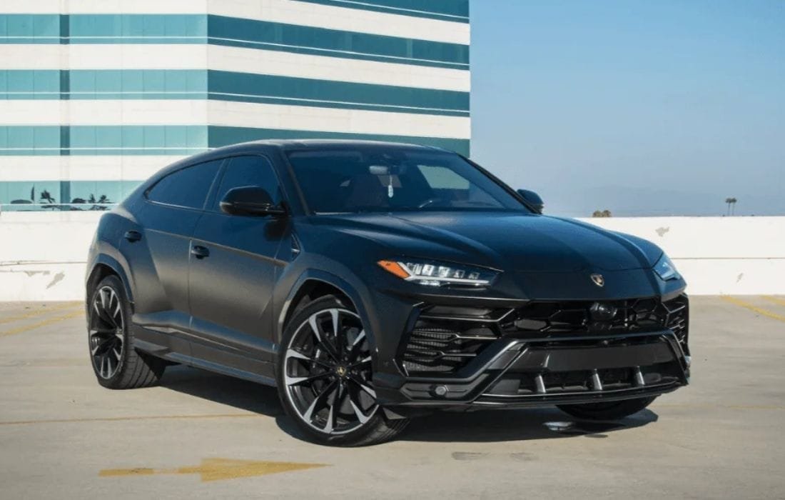 Matte Black Lamborghini Urus Elite Luxury Car Rentals Vehicles